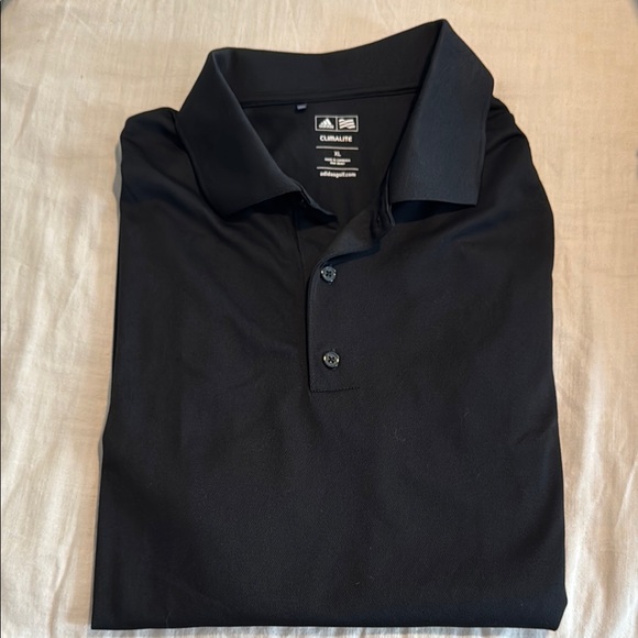 adidas | Shirts | Adidas Golf Mens Black Performance Polo | Poshmark